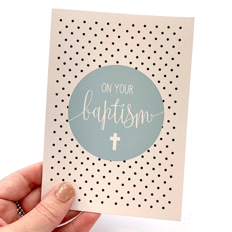 Boys Baptism Card Blue Baptism Card Cross Card Baptism Card - Etsy