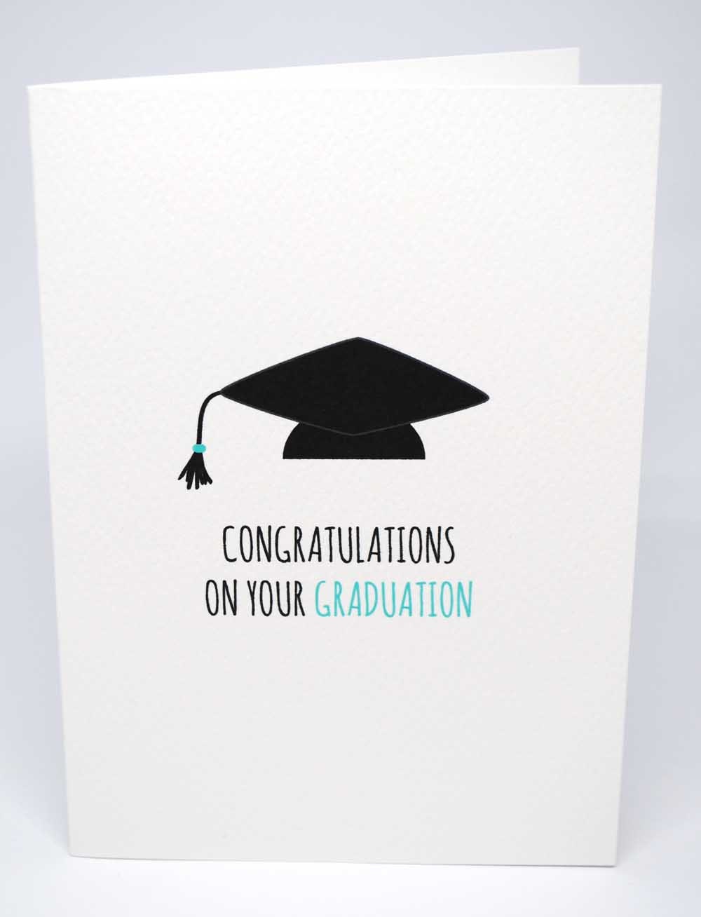 Graduation Greeting Card Congratulations on Your Graduation | Etsy