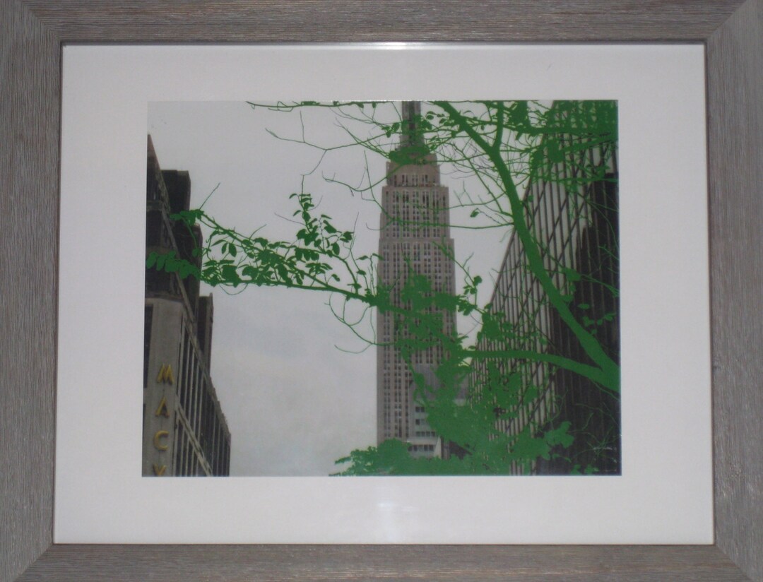 Empire State Building Framed - Etsy