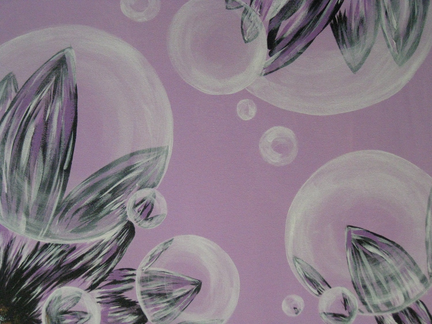 Violet Flowers - Etsy