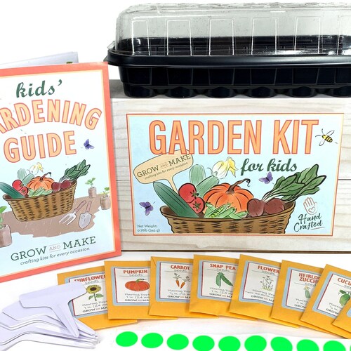 Kids Activity Box Garden Set for Kids Kids Gardening Kit | Etsy UK