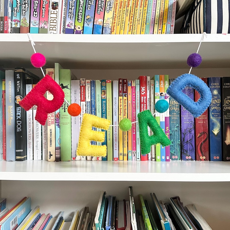 Book Shelf Banners - Etsy