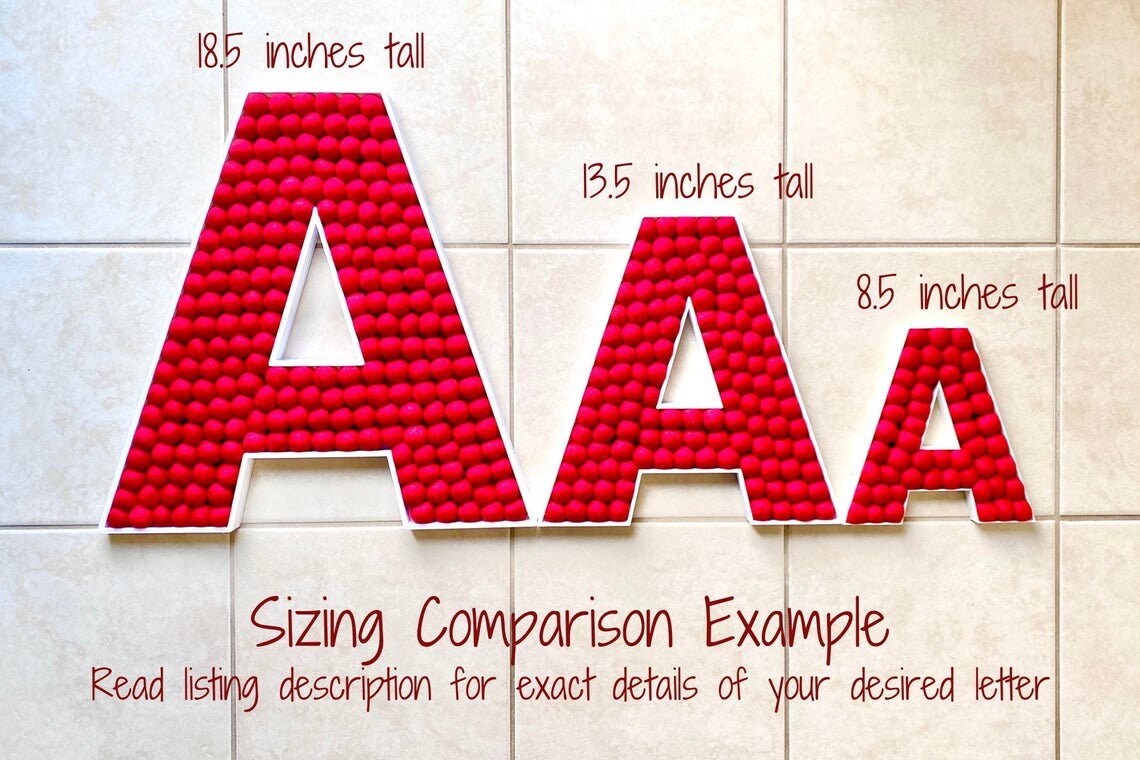 Customizable MATH Letters - 3 Sizes - Wall Art for Class Room, Study ...