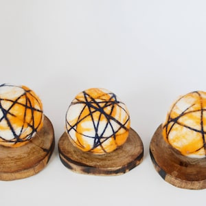 6 Premium XL Wool Dryer Balls - Organic Set of 6 Extra Large Unscented ...