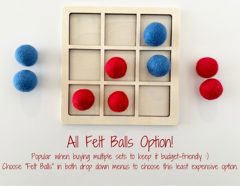 Popcorn & "cranberry" Tic Tac Toe - Stocking Stuffer Christmas Gift ...