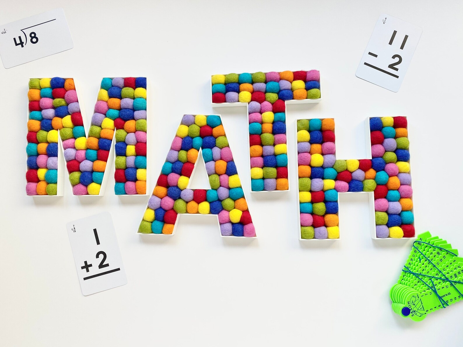 Customizable MATH Letters 3 Sizes Wall Art for Class Room - Etsy