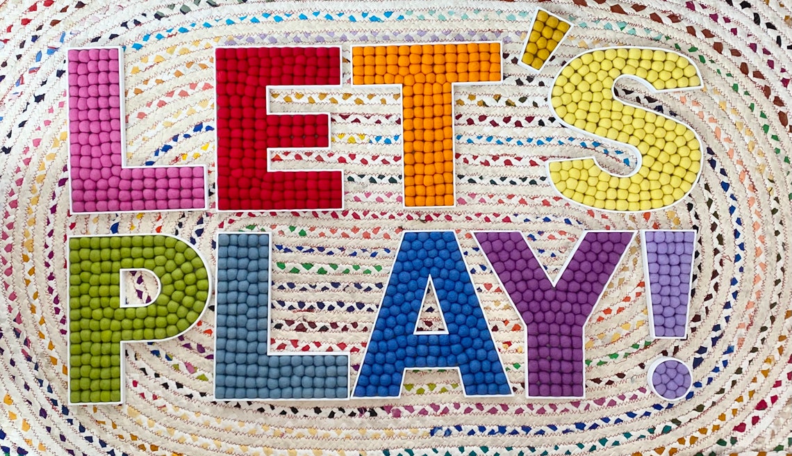 Customizable Felt Ball Letter L 3 Sizes Wall Hanging or - Etsy