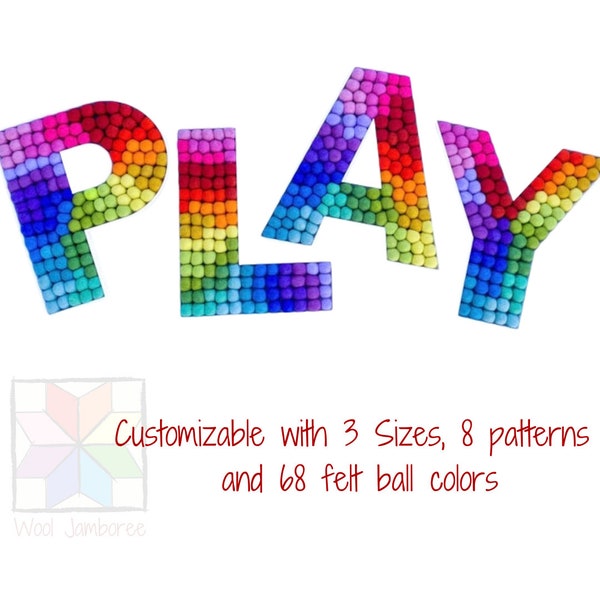 Play Wall Letters - Etsy