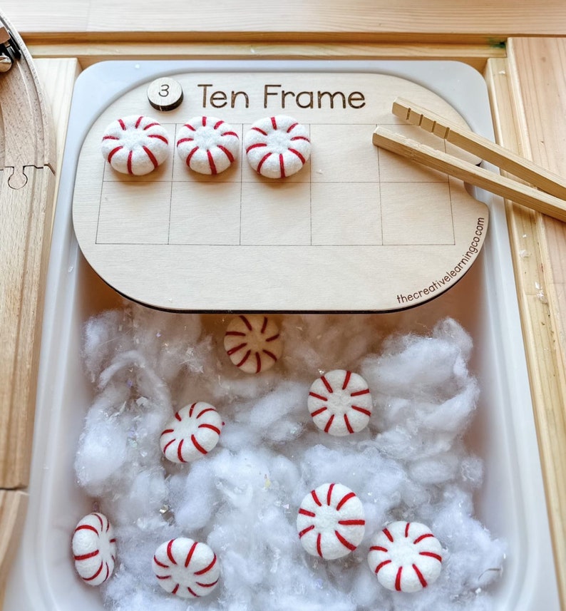 Wool Peppermint And/or Candy Cane - Needle Felted Mint Candy Cane ...