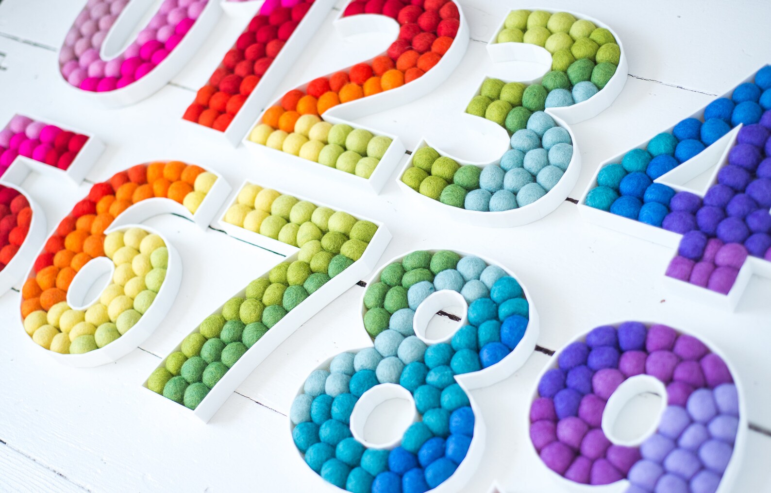 Customizable Numbers 3 Sizes Wall Hanging or Shelf Sitter - Etsy