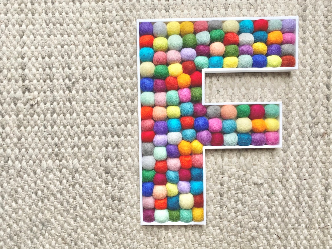 Customizable 3 Sizes Letter F Wall Hanging or Shelf Sitter - Custom ...
