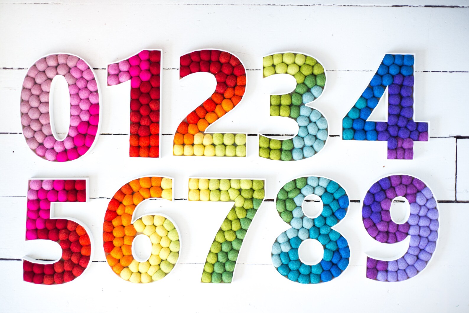 Customizable Numbers 3 Sizes Wall Hanging or Shelf Sitter - Etsy