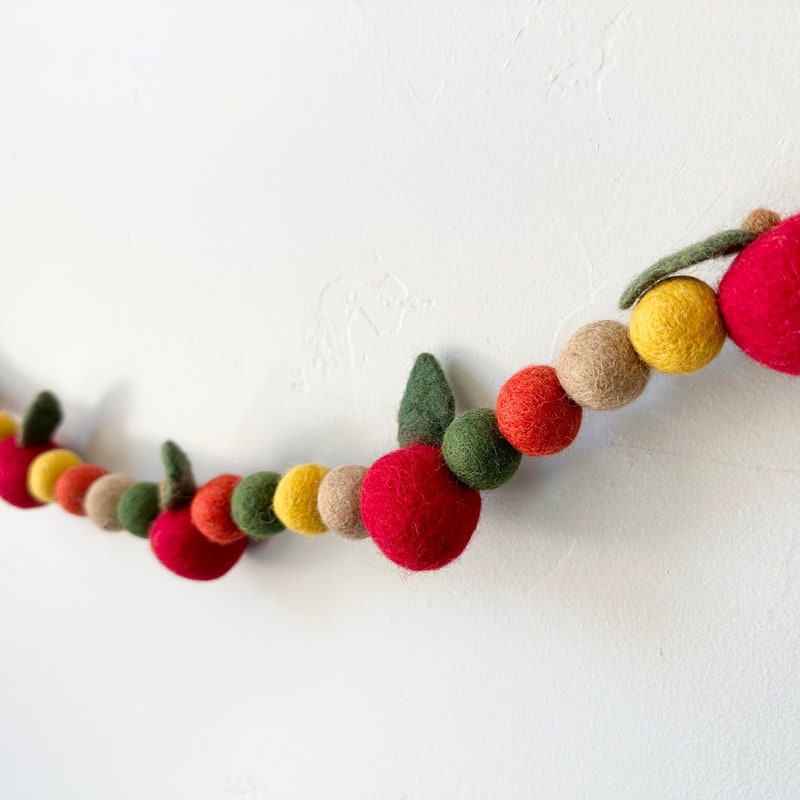 Apple Garland - Etsy