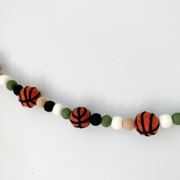 Basketball Garland - Etsy