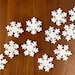 Bulk Felt Snowflakes for Holiday Crafting Flat Felt Snow Flake ...