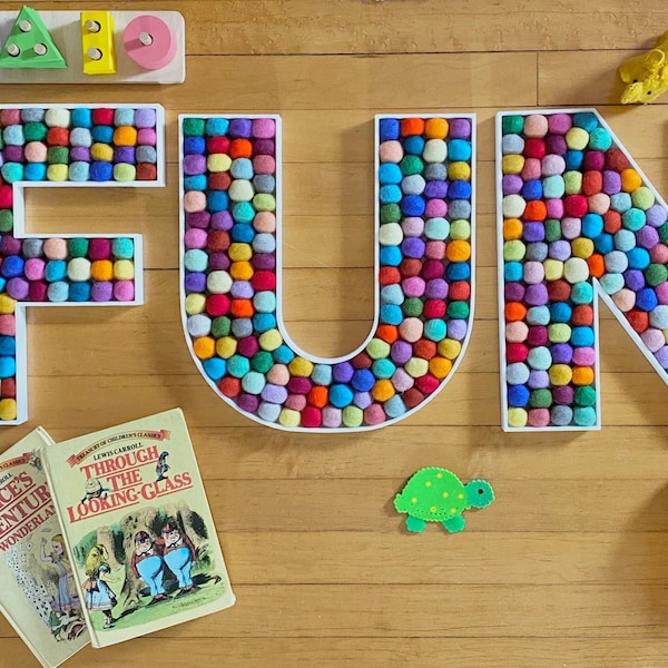 Wall Hanging Letters - Etsy