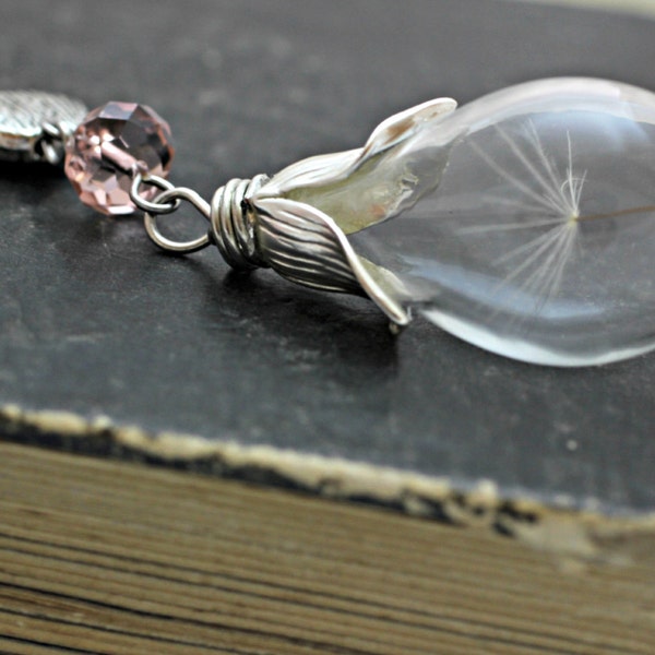Dandelion Necklace - Etsy