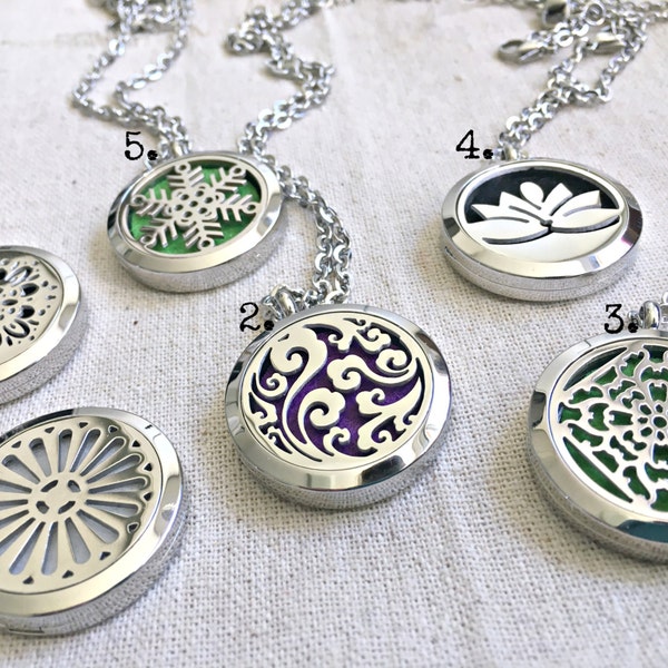 Essential Oil Diffuser Necklace - Etsy