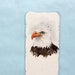 Eagle Bookmarks, Set of 3 Original Watercolor Birds, Hand Painted Busts ...