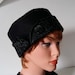 Pill Box Hat Black Pillbox Style Hat, Formal Hat, Handmade, - Etsy