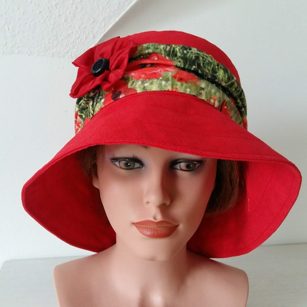 Hut aus Walkstoff, Wollhut, reine Wolle, Krempenhut, Winterhut ...