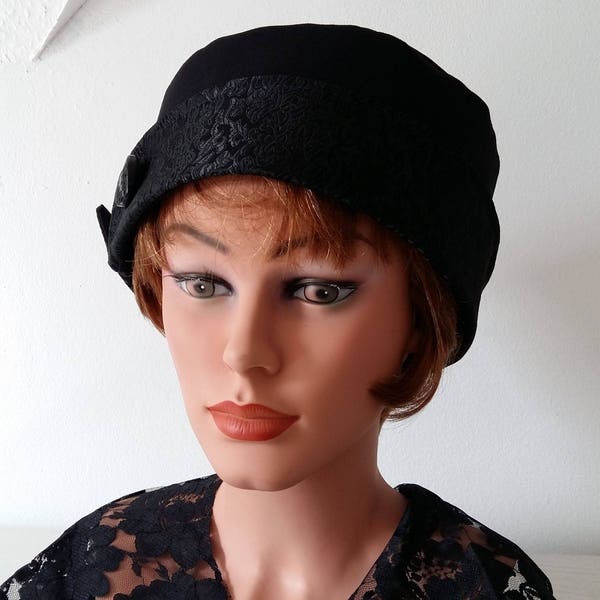 Hut aus Walkstoff, Wollhut, reine Wolle, Krempenhut, Winterhut ...