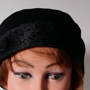 Pill Box Hat Black Pillbox Style Hat, Formal Hat, Handmade, - Etsy