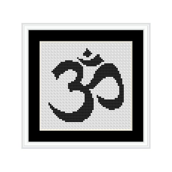 Om Cross Stitch Pattern - Etsy