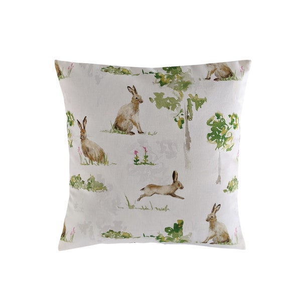 Hare Cushion - Etsy UK
