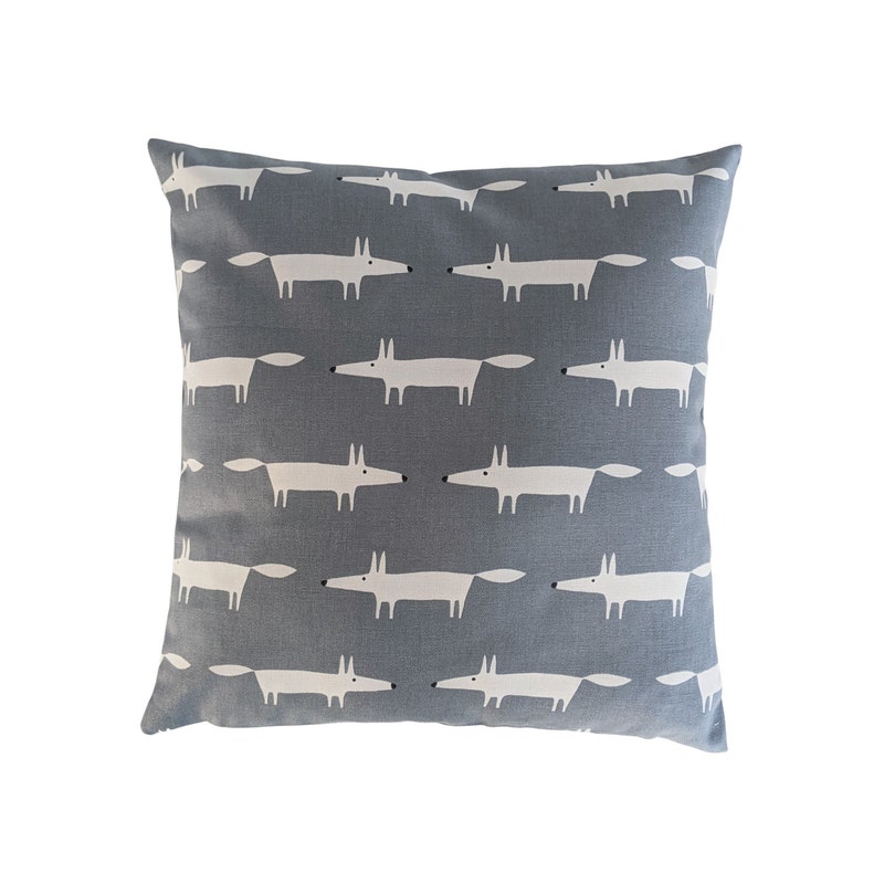 Scion Mr Fox Cushion - Etsy UK