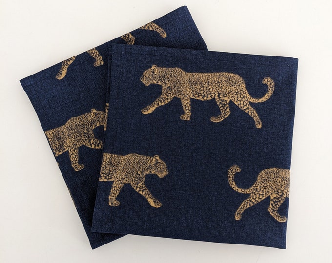 Leopard Print Safari Napkins, Safari Baby Shower, Jungle Napkins ...