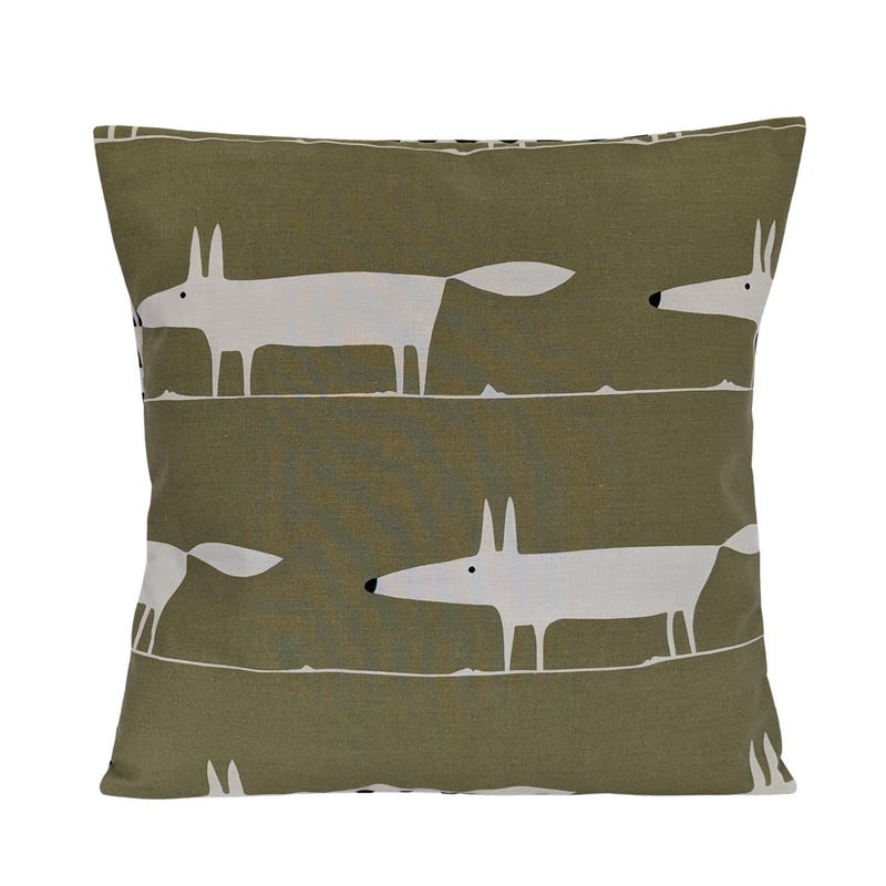 Scion Mr Fox Cushion - Etsy UK