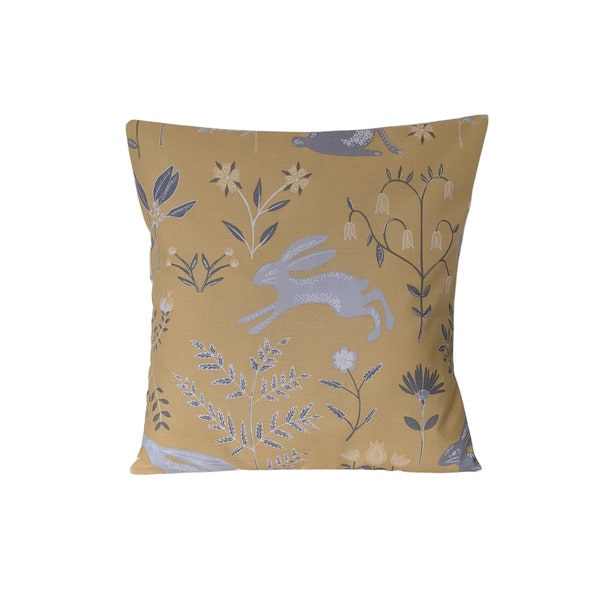 Rabbit Cushion - Etsy