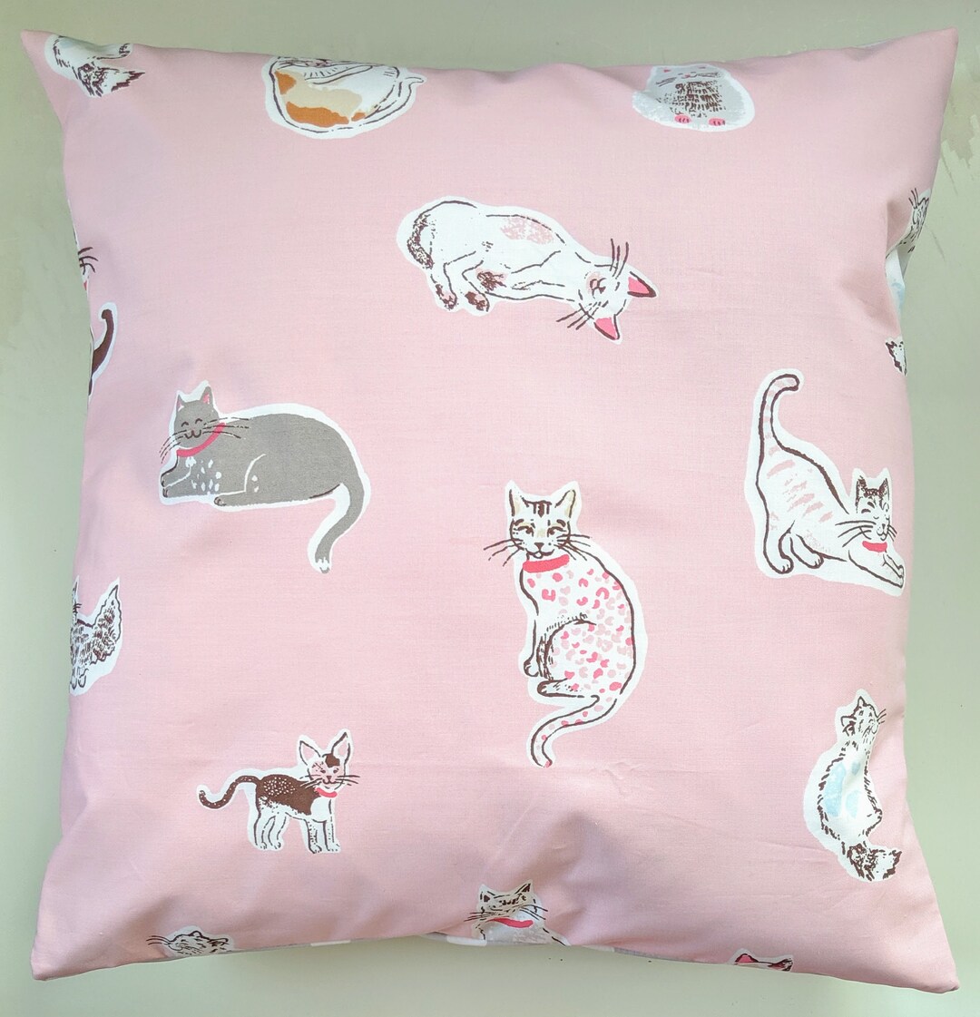 Cushion Cover in Cath Kidston Squiggle Cat and Spot 14" 16" 18" 20" - Etsy