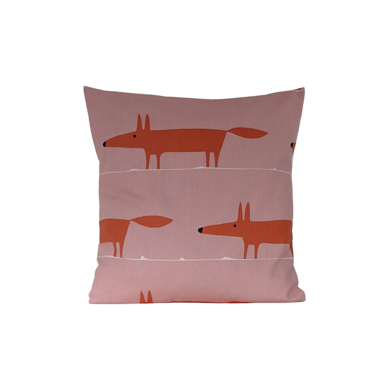 Scion Mr Fox Cushion - Etsy UK