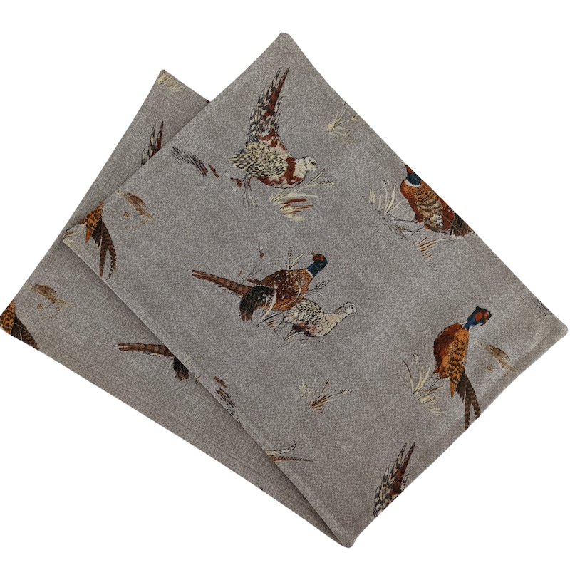 Cotton Placemats Birds - Etsy UK