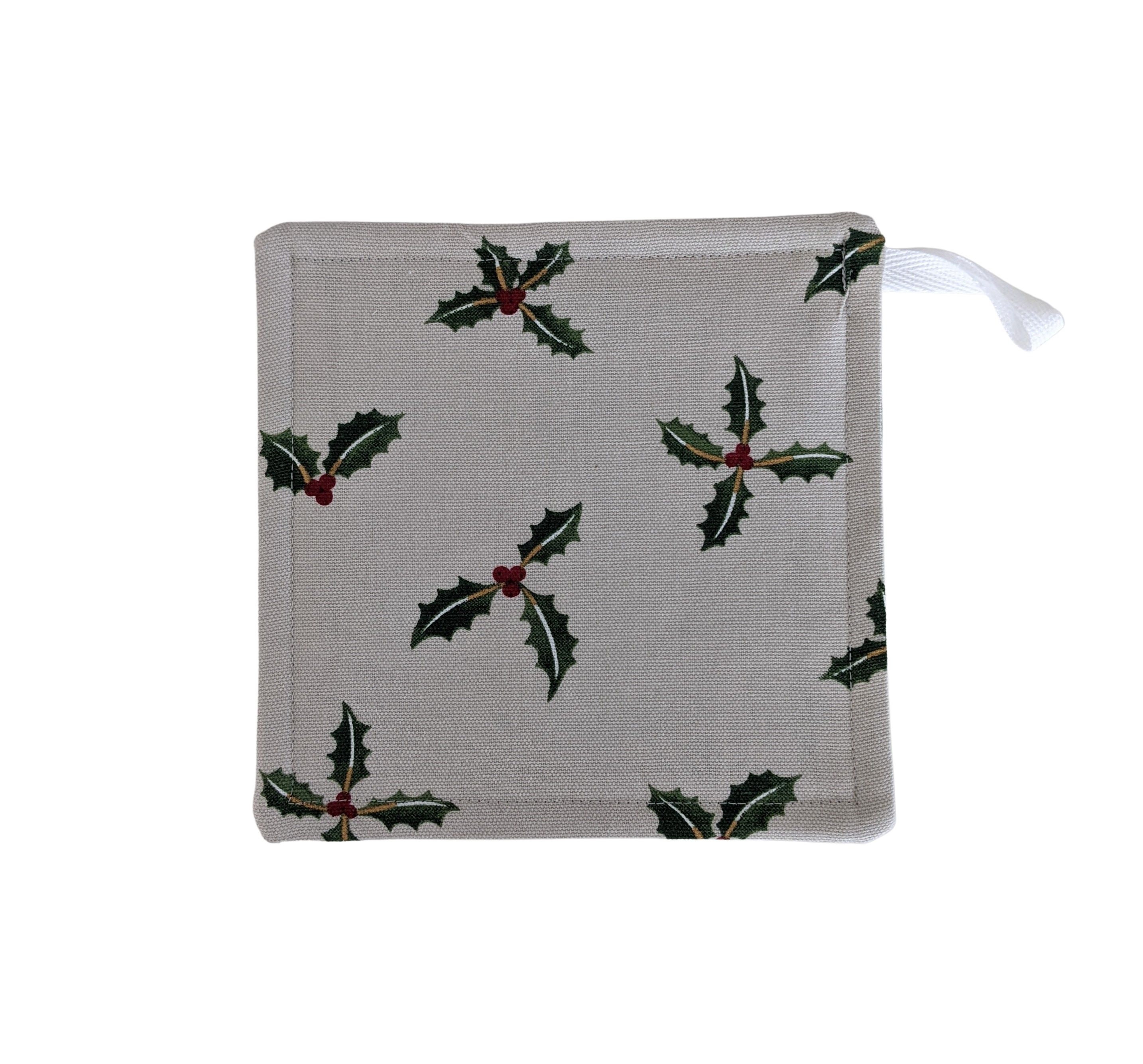Linens Pot Holders Kitchen & Dining Christmas Kitchen Pot Grab Holder ...