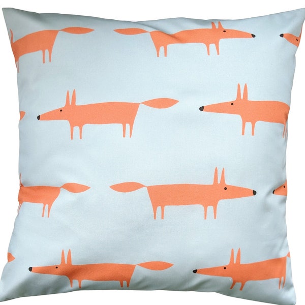 Scion Mr Fox Cushion - Etsy UK
