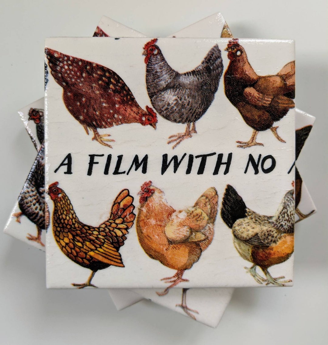 Ceramic Coasters in Emma Bridgewater Chicken and Toast - Etsy