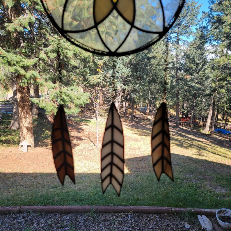Stained Glass Dream Catcher - Etsy