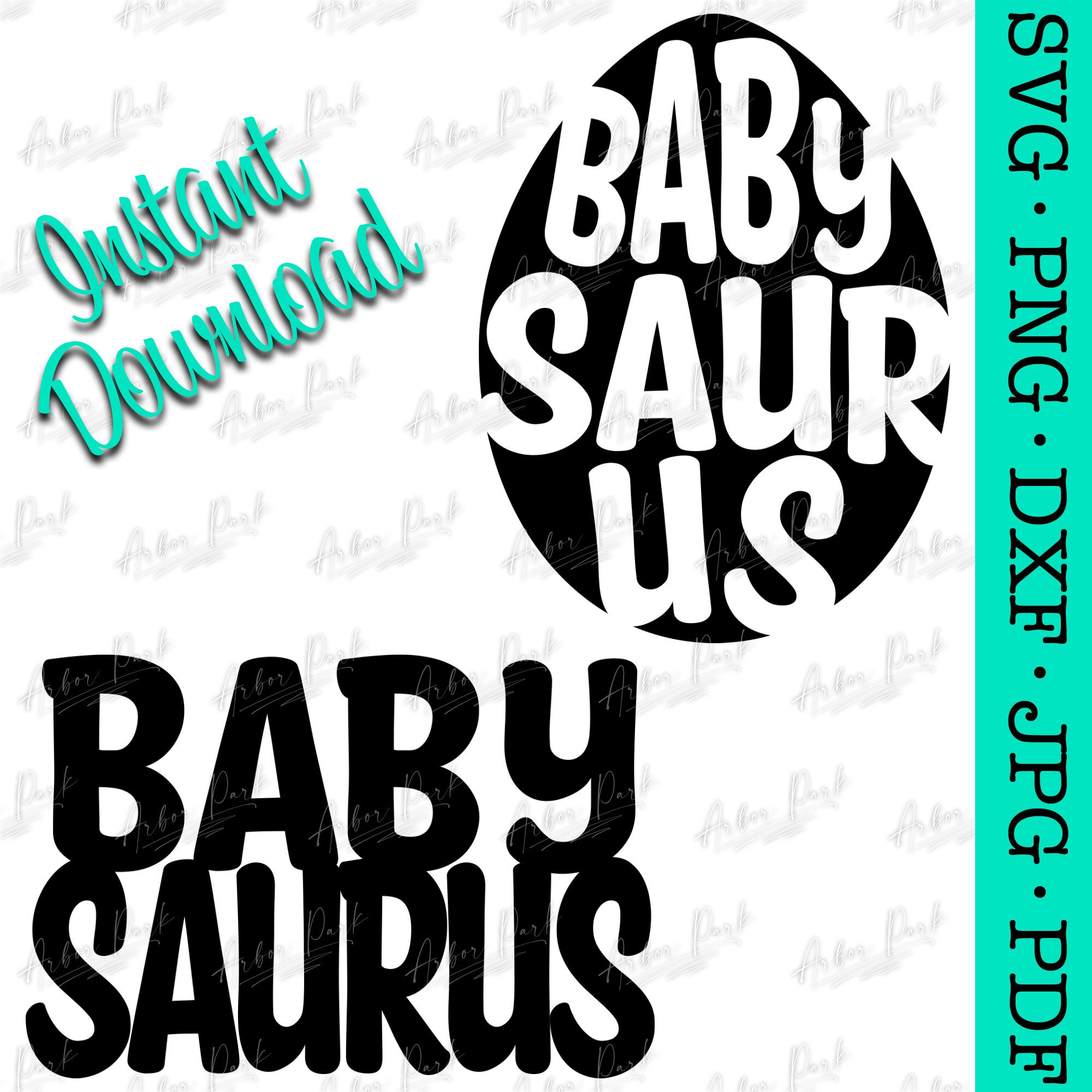 Mamasaurus Daddysaurus Babysaurus SVG File, Dinosaur Family ...