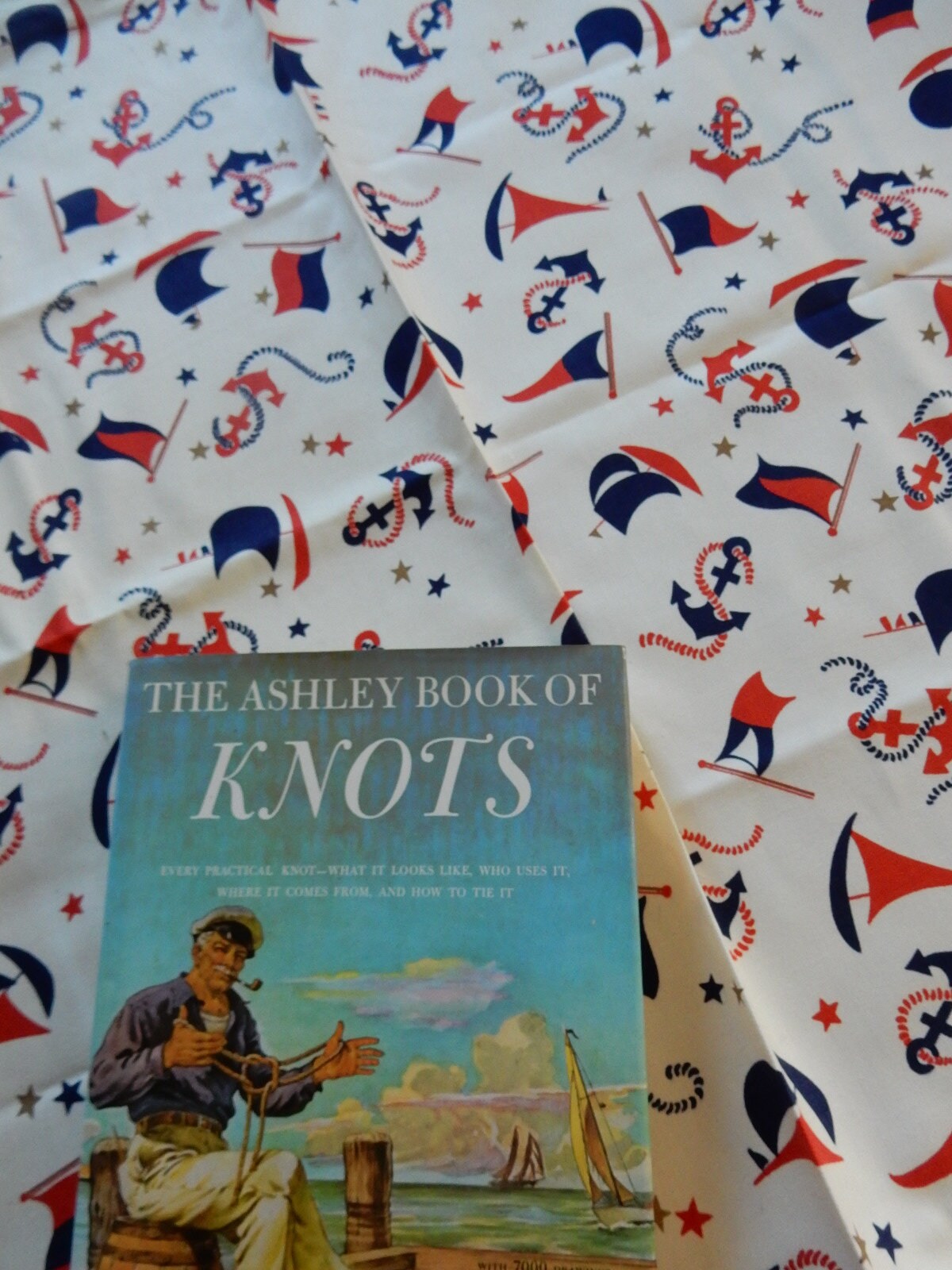 Vintage Nautical Fabric/1950s - Etsy