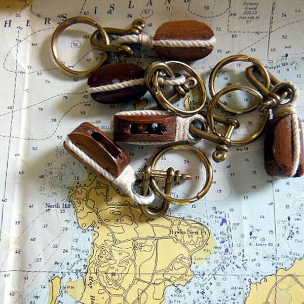 Nautical Key Chain - Etsy