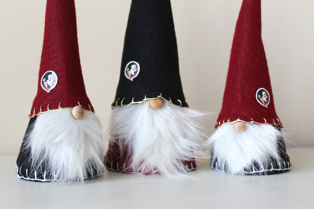 Florida State University Holiday Seminoles Gnomes College - Etsy