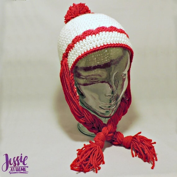 Miss Clause Hat Crochet Hat PATTERN PDF ONLY - Etsy