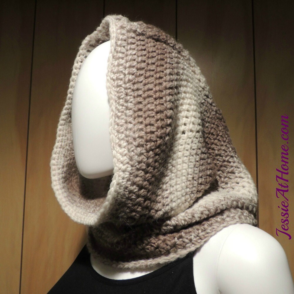 Hoodie Cowl ~ Crochet PATTERN PDF ONLY - Etsy