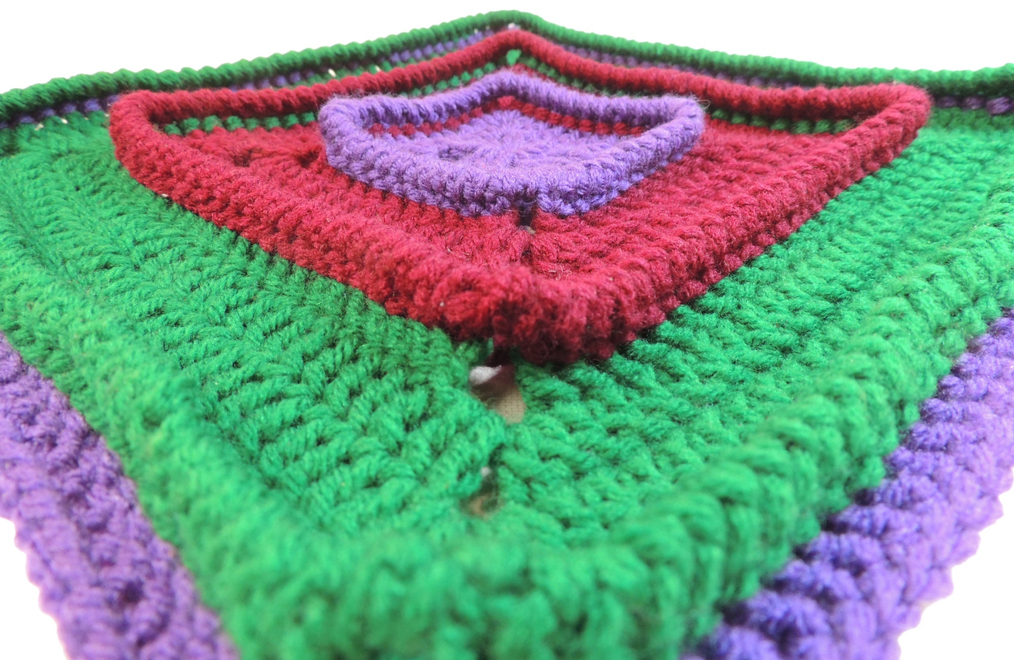 Layered Cake Square Crochet PATTERN PDF ONLY 12 Afghan Square - Etsy