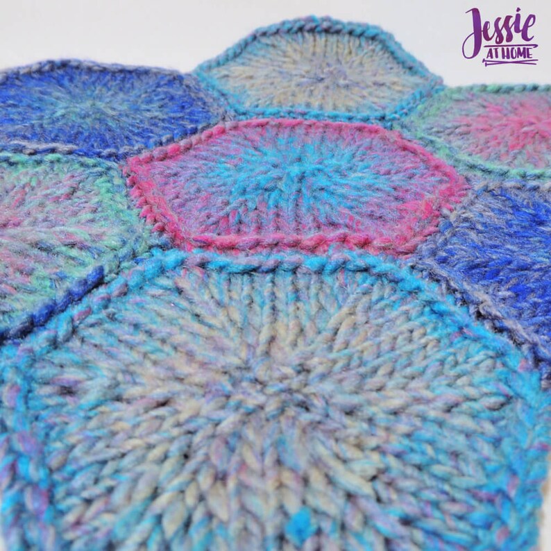 Hexagon Trivet Knit PATTERN PDF ONLY - Etsy