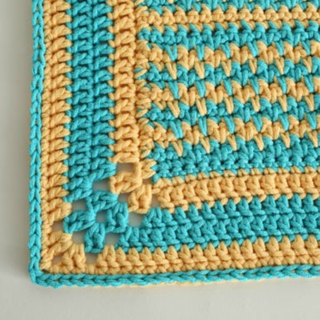 Mellow Yellow Rug Crochet PATTERN PDF ONLY - Etsy