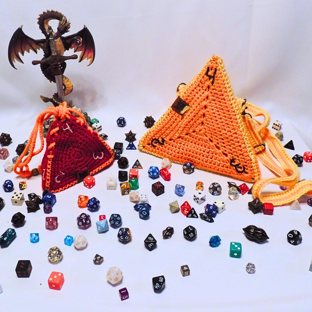 D4 Dice & Shoulder Bag Pattern PDF - Etsy